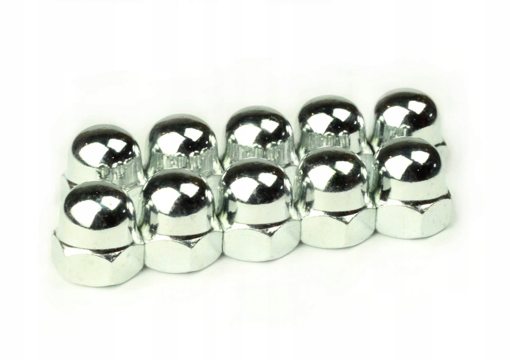 Nakrętka kołpakowa M8 DIN 1587 10 szt - 14051553974 - oficjalne archiwum Allegro