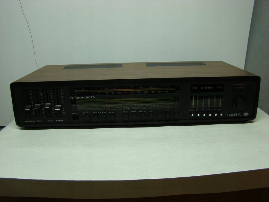 SABA 8070 HIFI STUDIO - AMPLITUNER VINTAGE - 11105399222 - oficjalne ...