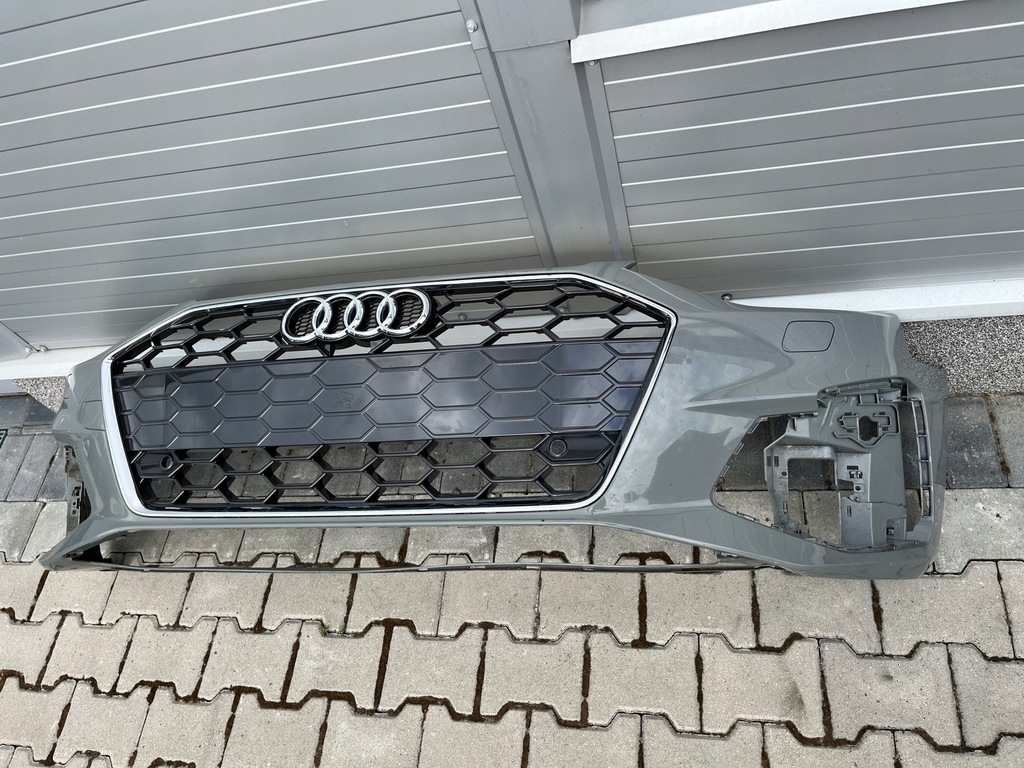 AUDI A4 B9 LIFT S-LINE 2020- ZDERZAK PRZÓD CHROM - 13898698005 - oficjalne archiwum Allegro