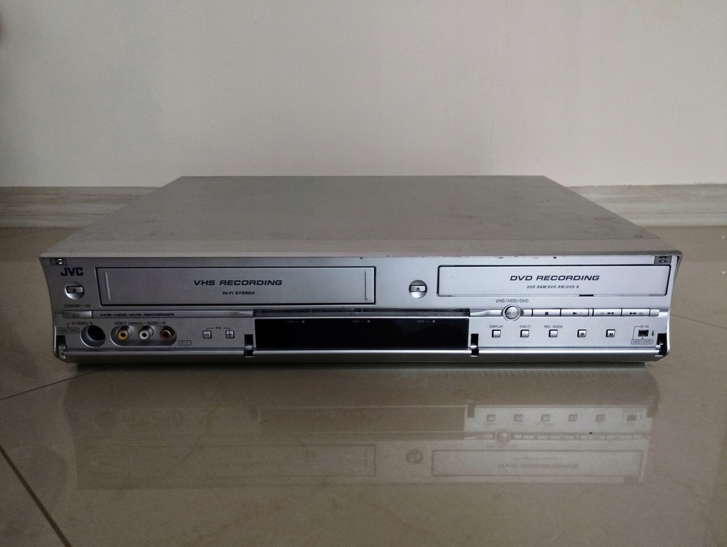 Nagrywarka VHS HDD DVD JVC DR M1-USZKODZONA - 15129200302 - oficjalne archiwum Allegro