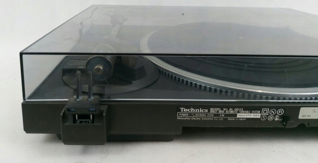 Technics SL-QD33 - gramofon + wkładka Technics P30 - 13478677626 ...