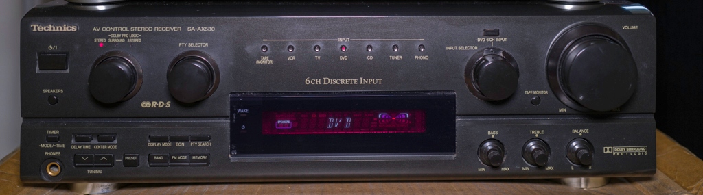 Amplituner Technics SA-AX530 Stereo Receiver - 13144349932 - oficjalne archiwum Allegro