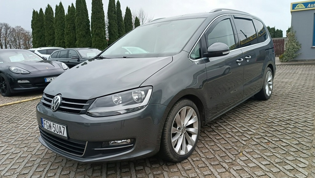 Volkswagen Sharan 2,0 diesel 150KM DSG 7 miejsc - 14693791641 ...
