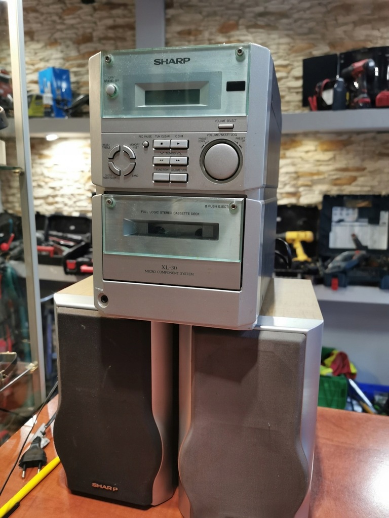 Wieża Sharp XL-30 - 12907031713 - oficjalne archiwum Allegro