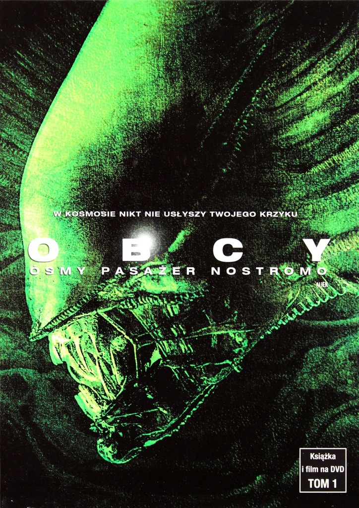 OBCY. 8 PASAŻER NOSTROMO (DVD)+(KSIĄŻKA) - 7857986636 - oficjalne ...