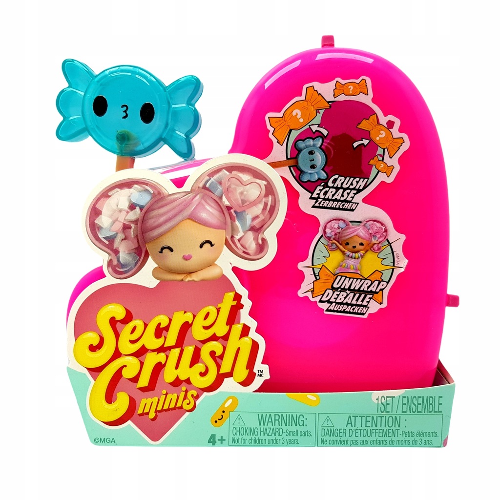 SECRET CRUSH MINIS Seria 2 LALKA + NIESPODZIANKA - 12042678054 ...