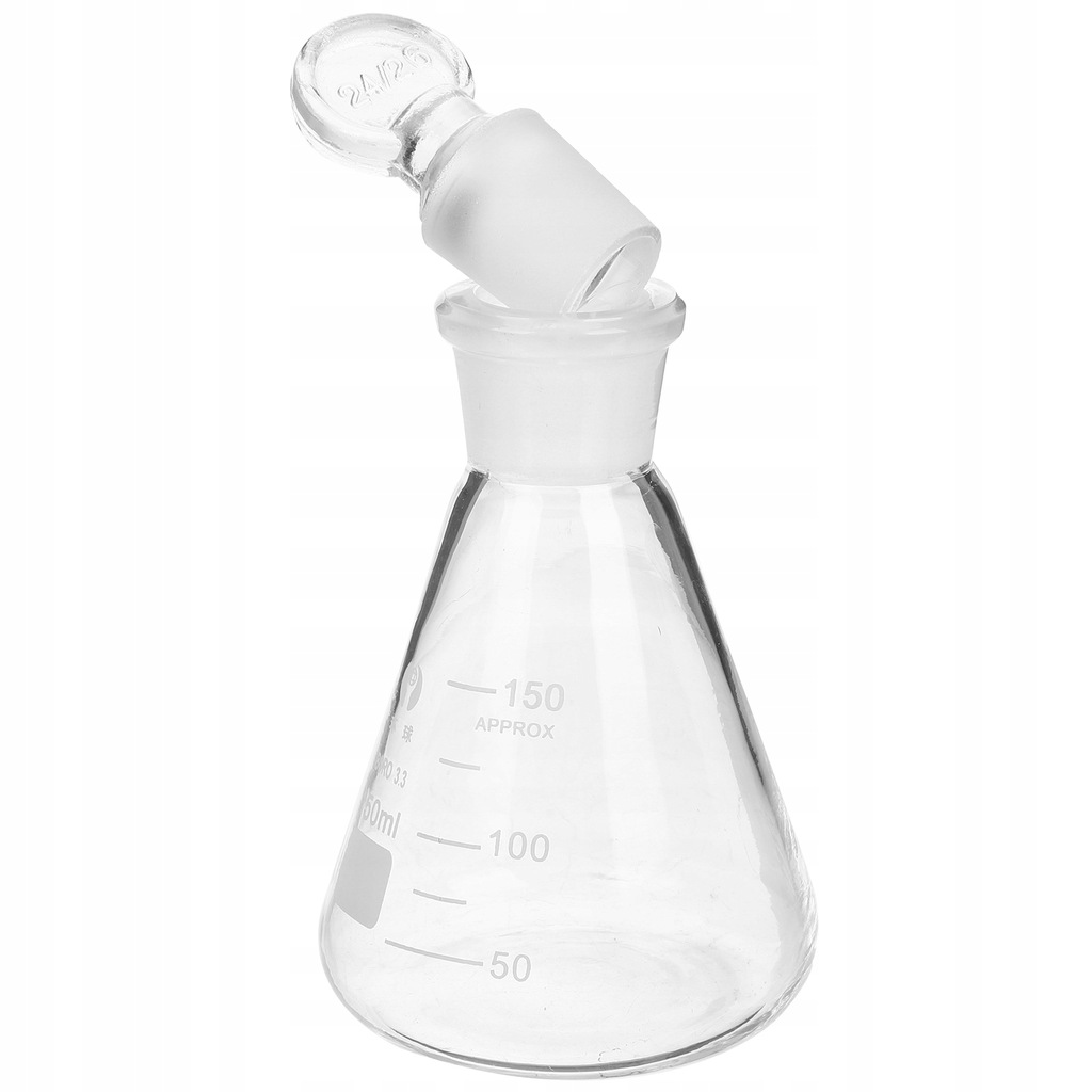 Erlenmeyer Flask Stopper Glass Conical Flask - 13334822847 - oficjalne ...