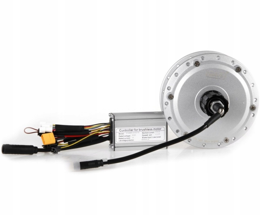 SILNIK ELEKTRYCZNY MXUS XF08C 36V 250W + STEROWNIK - 9428757164 ...