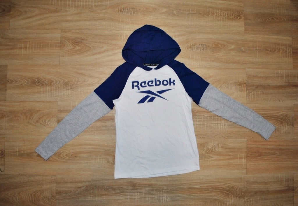 REEBOK świetna bluzka LOGO 164 BDB - 14818539417 - oficjalne archiwum Allegro
