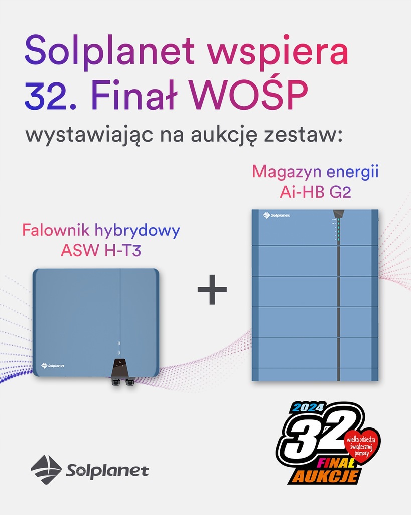 Zestaw Solplanet: falownik hybrydowy ASW H-T3 8kW+magazyn Ai-HB G2 7 ...