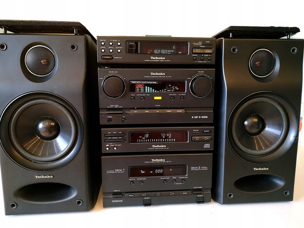 Wieża TECHNICS SU-CH7 +Kolumny i pilot - 8243234494 - oficjalne ...
