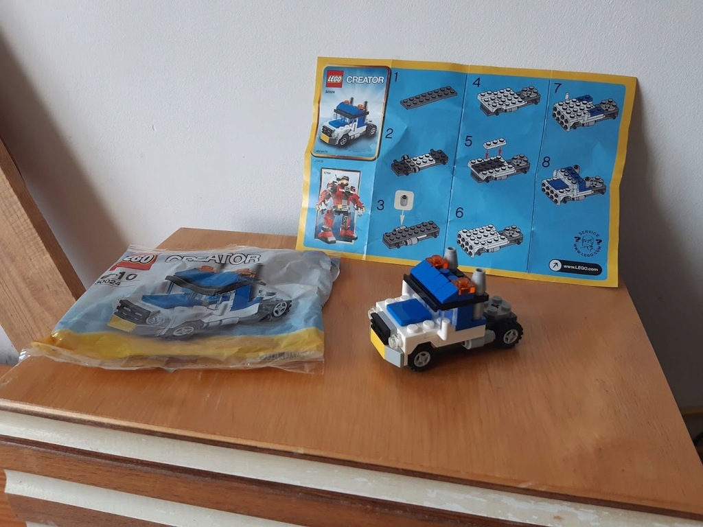 LEGO 30024 Creator Ciągnik siodłowy - 10956139498 - oficjalne archiwum ...