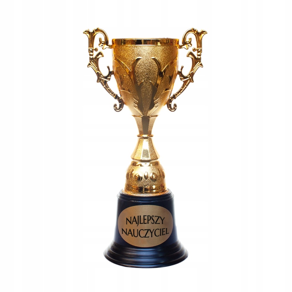 NAGRODA PUCHAR 18 CM! Gadżet na Dzień Nauczyciela - 12600873731 ...