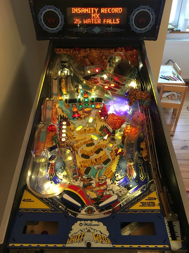 Pinball, flipper - White Water [full LED] sprz/zam - 7984964709 ...