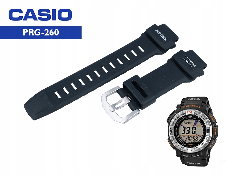 PASEK CASIO PRG-260 PRG-550 PRW-3500 ORYGINAŁ - 10494472472 - oficjalne archiwum Allegro