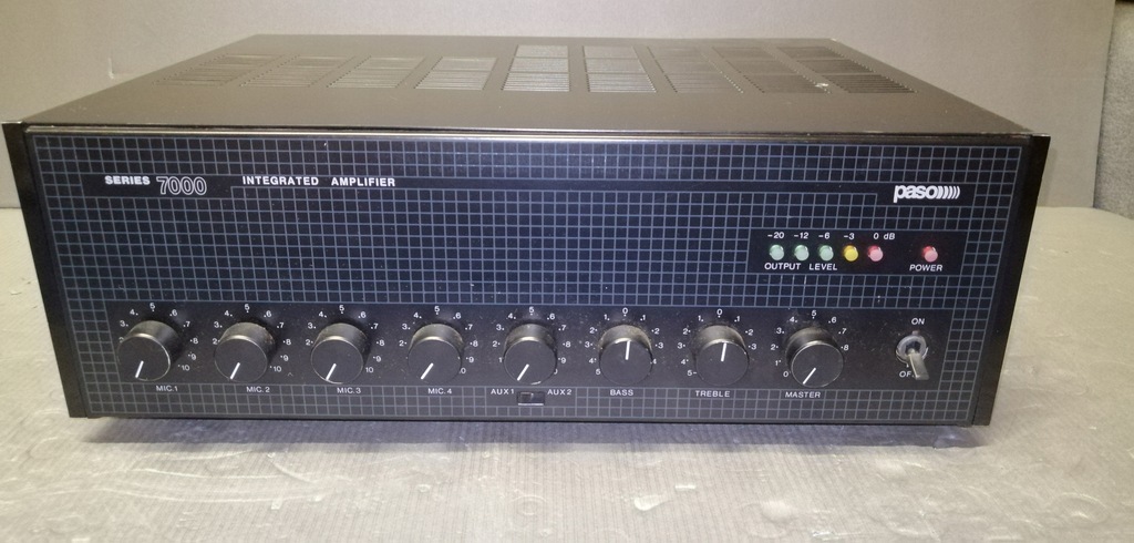 Wzmacniacz PASO 7000 Integrated Amplifier 120W RMS - 11666453450 ...