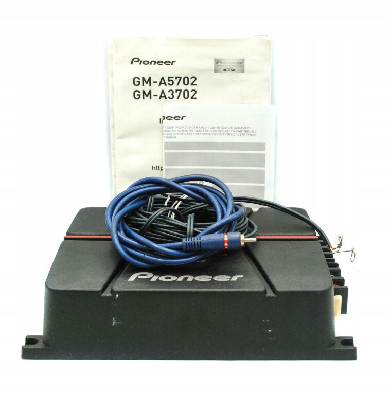 WZMACNIACZ PIONEER GM-A3702 2 KANAŁY - 11992370698 - oficjalne archiwum Allegro
