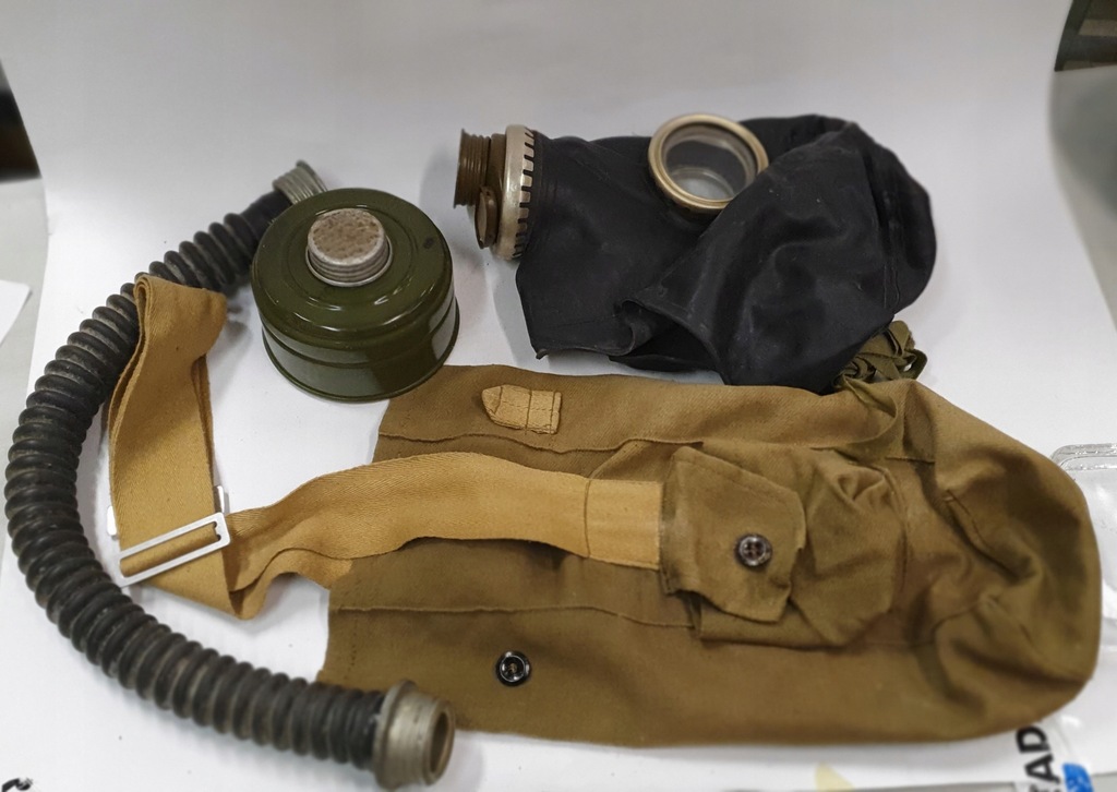 maska przeciwgazowa radziecka [171] - 15061719122 - oficjalne archiwum Allegro