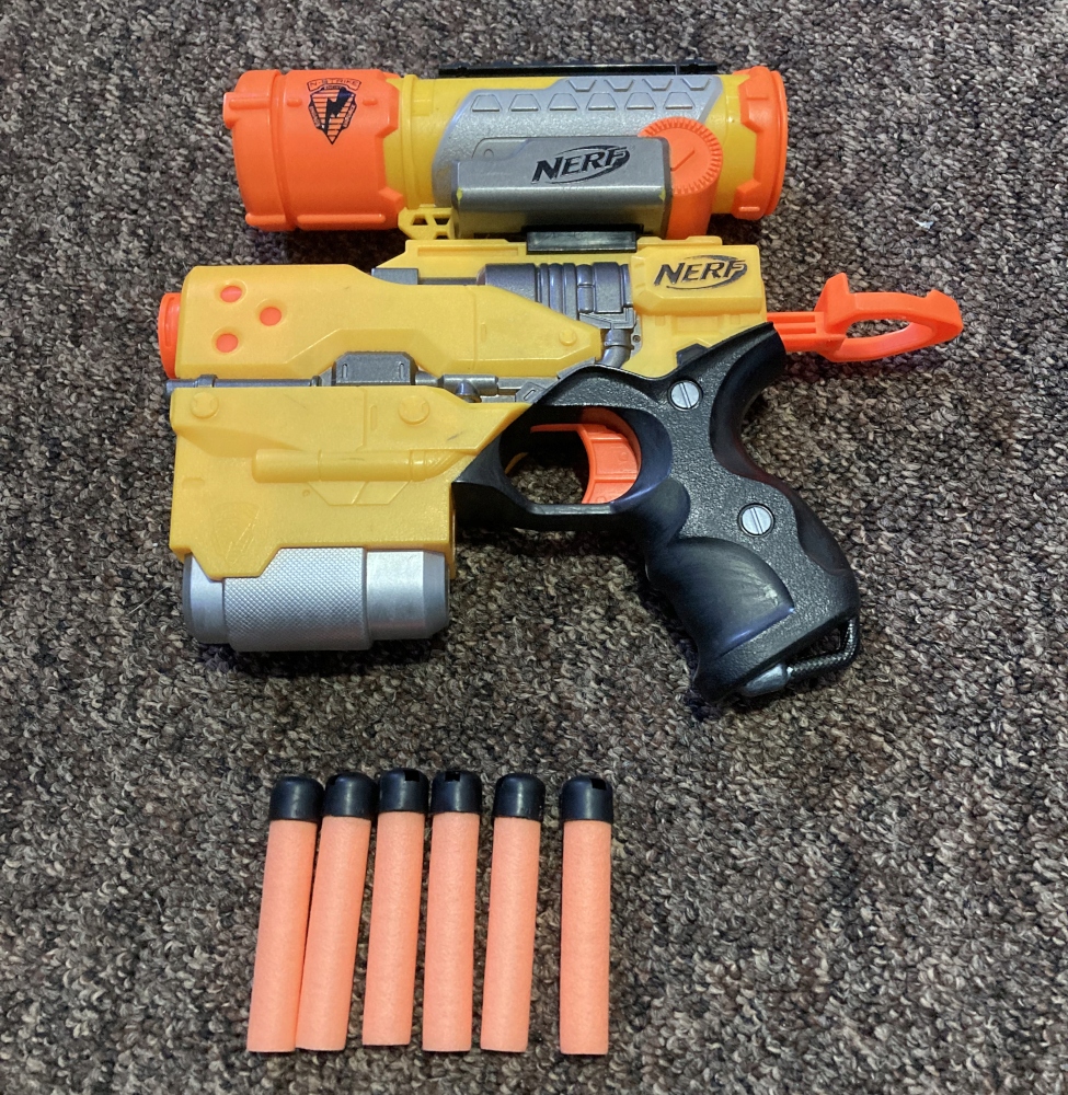 NERF N-STRIKE Element EX-6 + Luneta - 12090953211 - oficjalne archiwum ...
