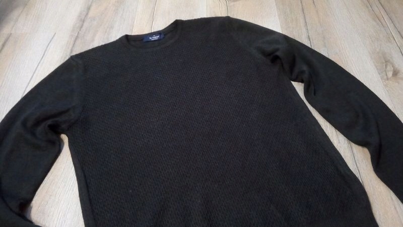 SIR RAPHAEL MADE IN ITALY 50% WEŁNA MERYNOSA SWETER MĘSKI M L ...