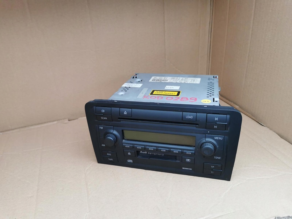 radio CD SYMPHONY Audi A3 8P - 12510967997 - oficjalne archiwum Allegro
