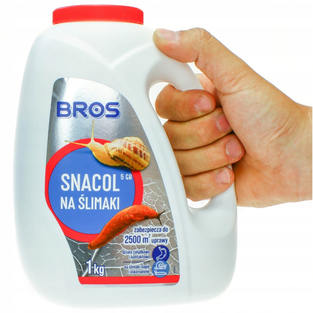 Купить BROS SNACOL 5GB ЯД ДЛЯ ГОЛЫХ И ПУШНЕВЫХ УЛИТОК, ГРАНУЛЯТЫ 1 КГ ...