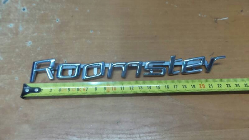 EMBLEMAT NAPIS LOGO ROOMSTER SKODA - 10045393523 - oficjalne archiwum ...