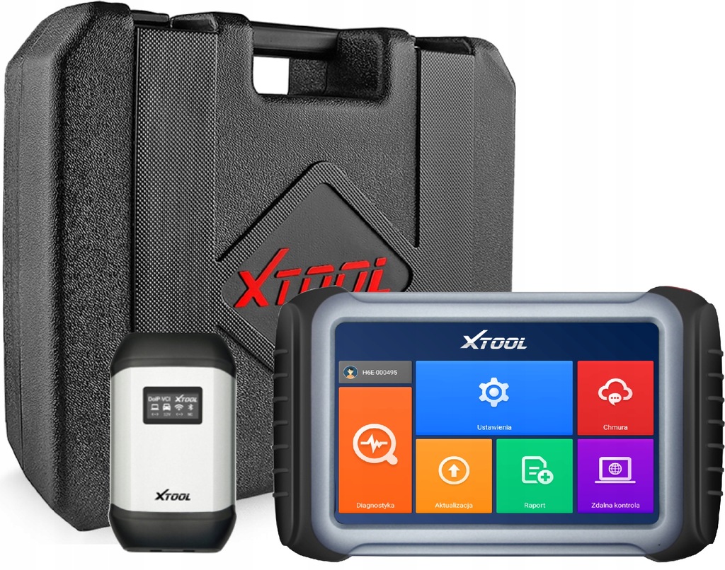 TESTER DIAGNOSTYCZNY XTOOL H6 PRO NOWOŚĆ! J POLSKI - 8097313726 ...