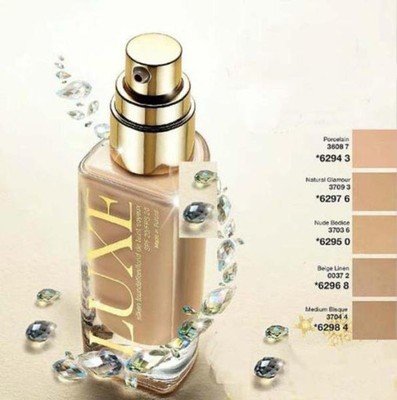 Avon LUXE puder podkład adaptujący NATURAL GLAMOUR - 7453800261 ...