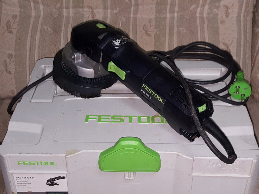 FESTOOL RAS 115 E-SET szlifierka rotacyjna Ładna!! - 7633659543 ...