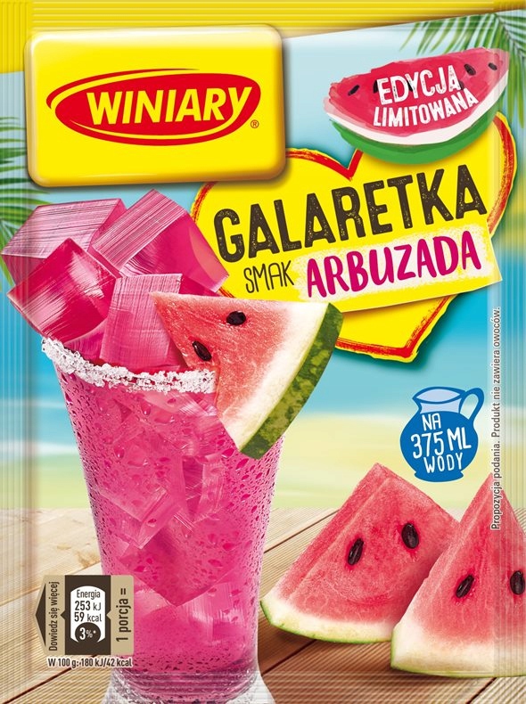 Galaretka Winiary o smaku Arbuzada 47g - 12110026060 - oficjalne ...