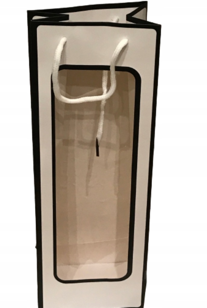 torebka prezentowa z okienkiem ok 12,5x36x8cm - 12881555638 - oficjalne archiwum Allegro