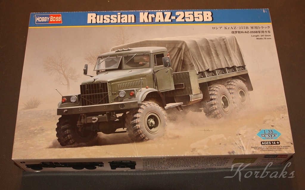 KRAZ 255 B - Hobby Boss 1/35 Od 1zł! - 13330366127 - oficjalne archiwum ...