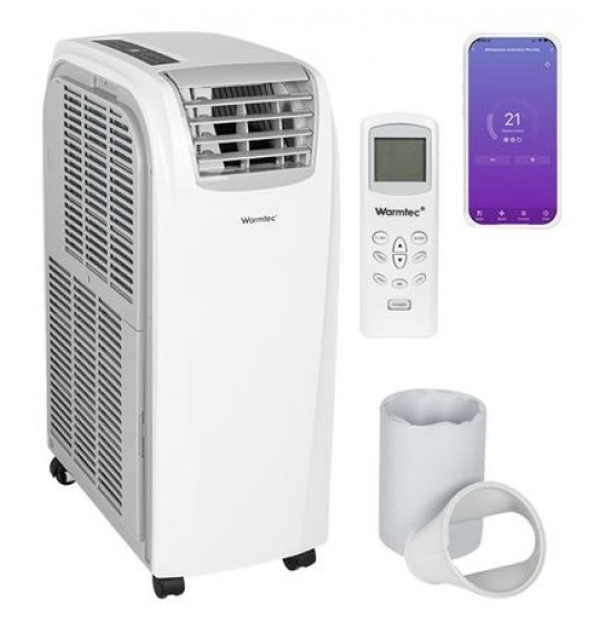 WARMTEC KP40 W MORSO+ Wi-Fi KLIMATYZATOR PRZENOŚNY DO 46M² 4 TRYBY 4 KW ...