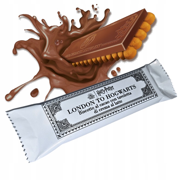 Herbatnik z Czekoladą Bilet do Hogwartu Mleczna Czekolada Harry Potter ...
