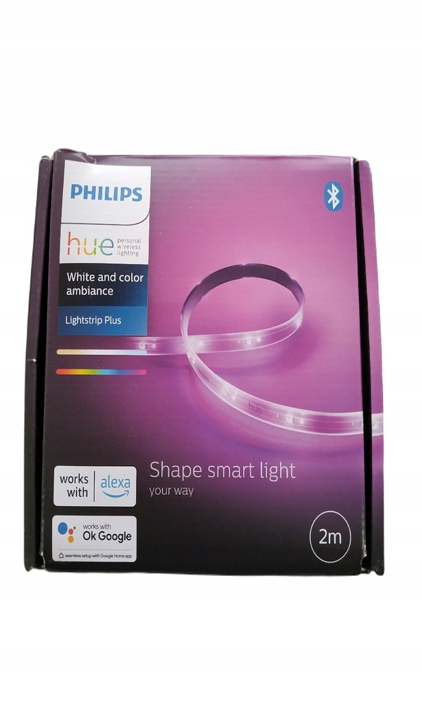 TAŚMA LED PHILIPS HUE 929002269101 KOLOROWA 2M - 12537682891 ...