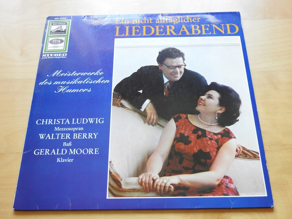 Christa Ludwig, Walter Berry - Liederabend WL - 12174013268 - oficjalne ...