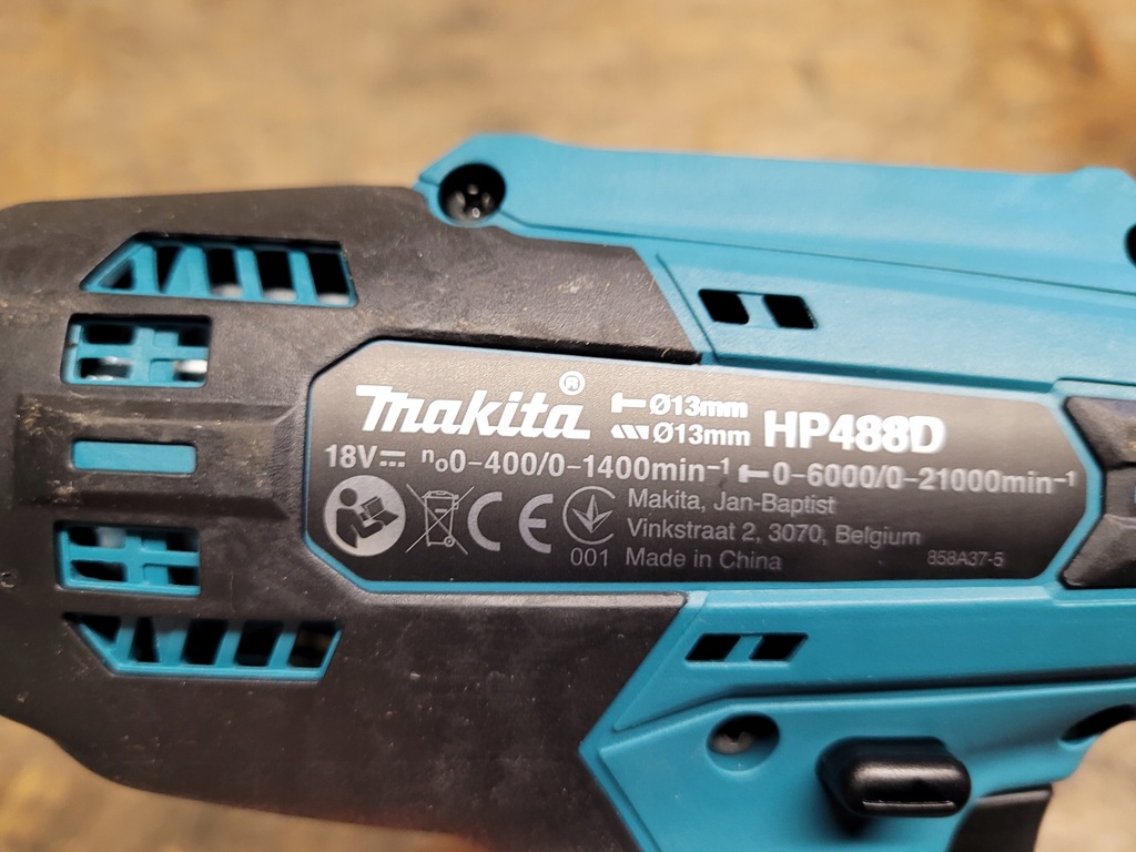 MAKITA HP 488D wkretarka 18v li-lion - 12249634805 - oficjalne archiwum ...