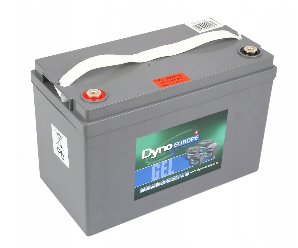 Akumulator żelowy 12V/110Ah DYNO DGY12-110EV Pb M8 - 13911752843 - oficjalne archiwum Allegro