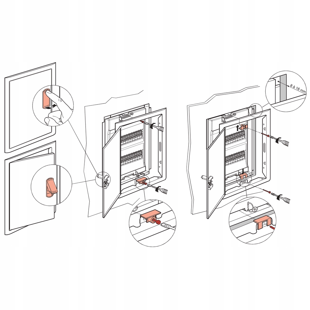 Купить РАСПРЕДЕЛИТЕЛЬНЫЙ ЩИТ LEGRAND СКРЫТОГО МОНТАЖА RWN 4x12 602434 ...