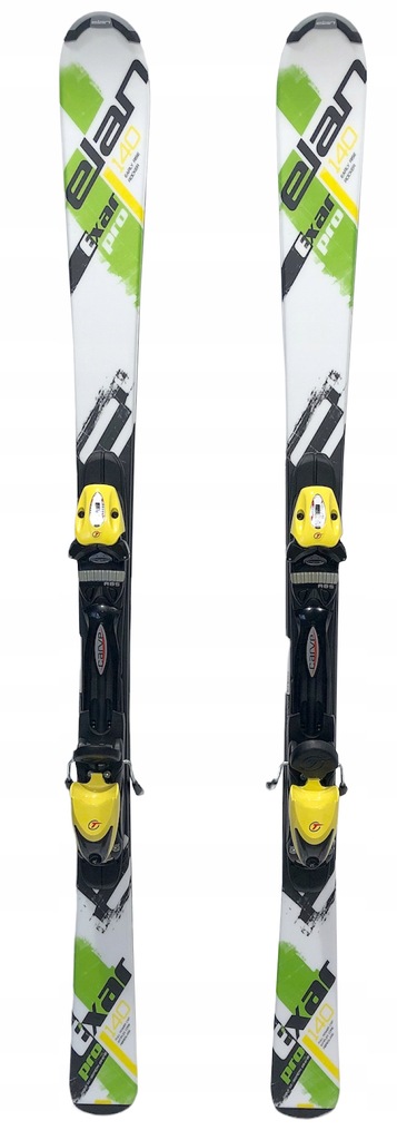 NOWE NARTY ELAN EXAR PRO 140 cm + NOWE WIĄZANIA - 11972160066 ...