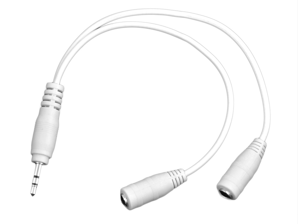 SPLITTER MINI JACK 3,5 AUX ROZDZIELACZ SLUCHAWEK - 6816775661 ...