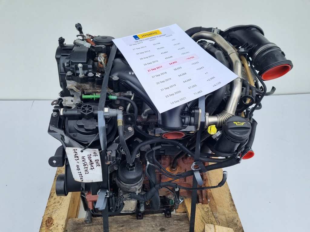 SILNIK Fiat Scudo 2.0 HDI 136KM serwisowany RHR - 13668447164 ...