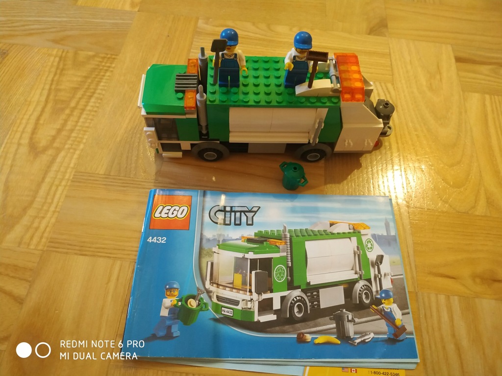 LEGO City 4432 Śmieciarka Świetny stan - 12431193155 - oficjalne ...