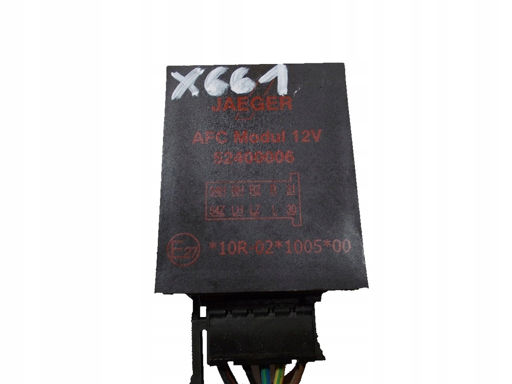 PRZEKAŹNIK MODUŁ HAKA KOSTKA JAEGER AFC 52400006 - 9736424043 - oficjalne archiwum Allegro