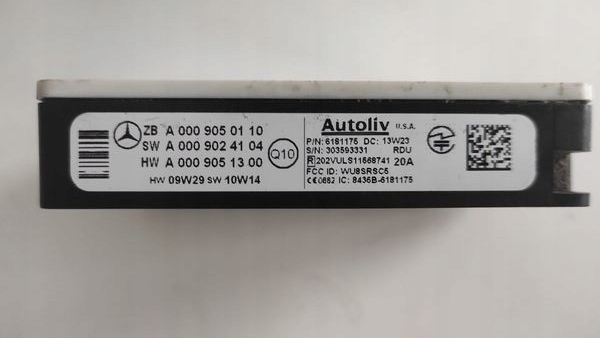 MERCEDES RADAR SENSOR DISTRONIC A0009050110 - 12452288073 - oficjalne ...