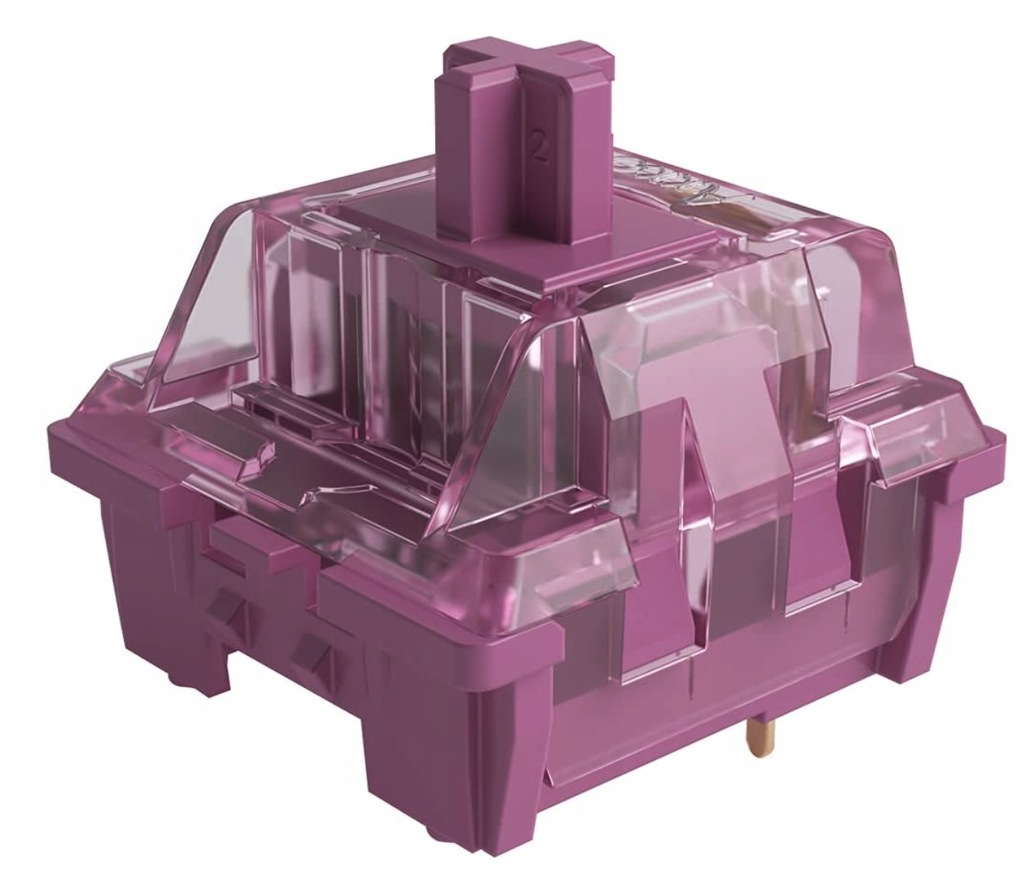 AKKO CS Rose Red Switch PRZEŁĄCZNIK 45szt do Klawiatury mechanicznej ...