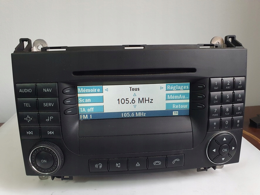 Radio mercedes w169 w245 w906 w447 nawigacja navi - 13604132979 ...