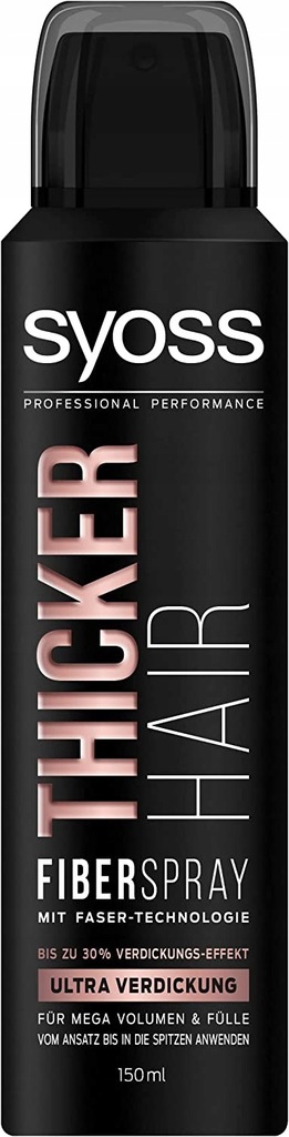 SYOSS Thicker Hair spray zwiększający objętość 150 - 12567863241 ...