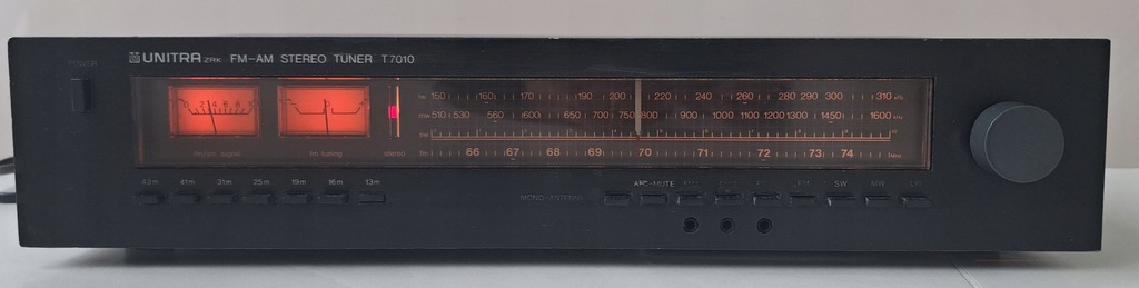 UNITRA ZRK tuner T7010 - 13725472227 - oficjalne archiwum Allegro